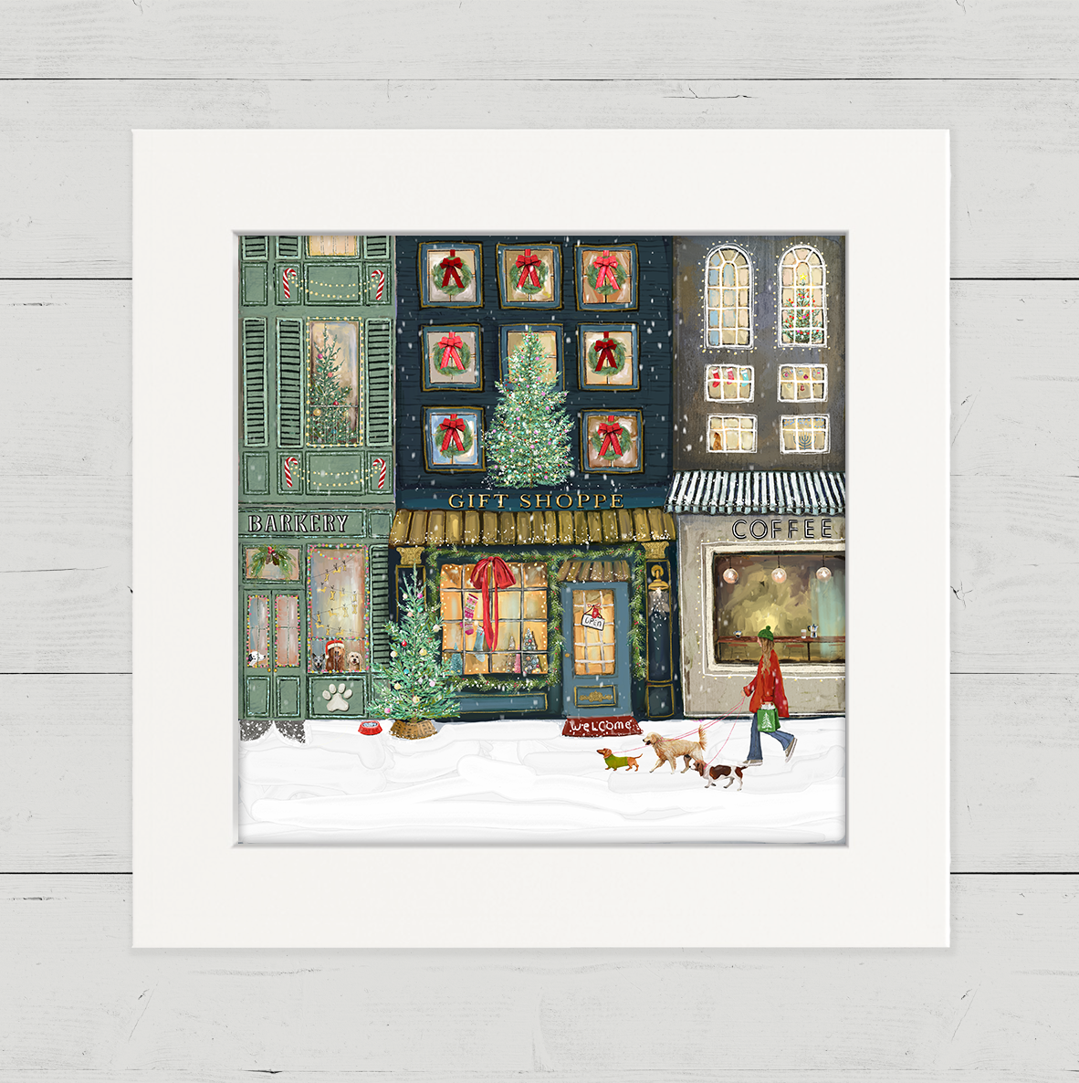 Shop Girl Happy Square™ – Cathy Walters Art