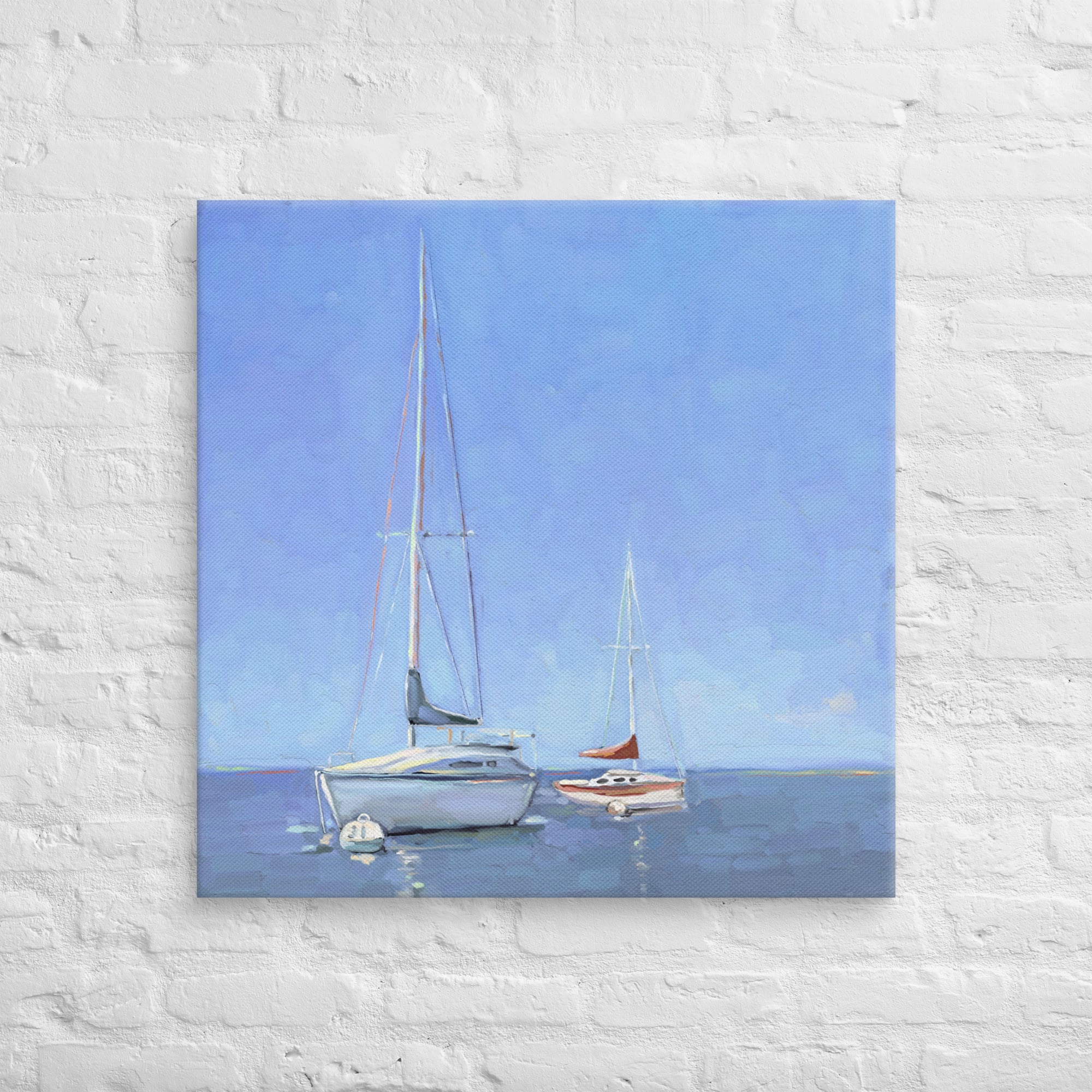 Summer Mooring Canvas Wrap – Cathy Walters Art